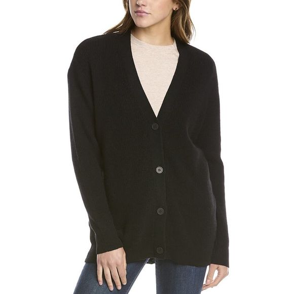 Forte Cashmere | Sweaters | Forte Cashmere Womens Ribbed Boyfriend ...